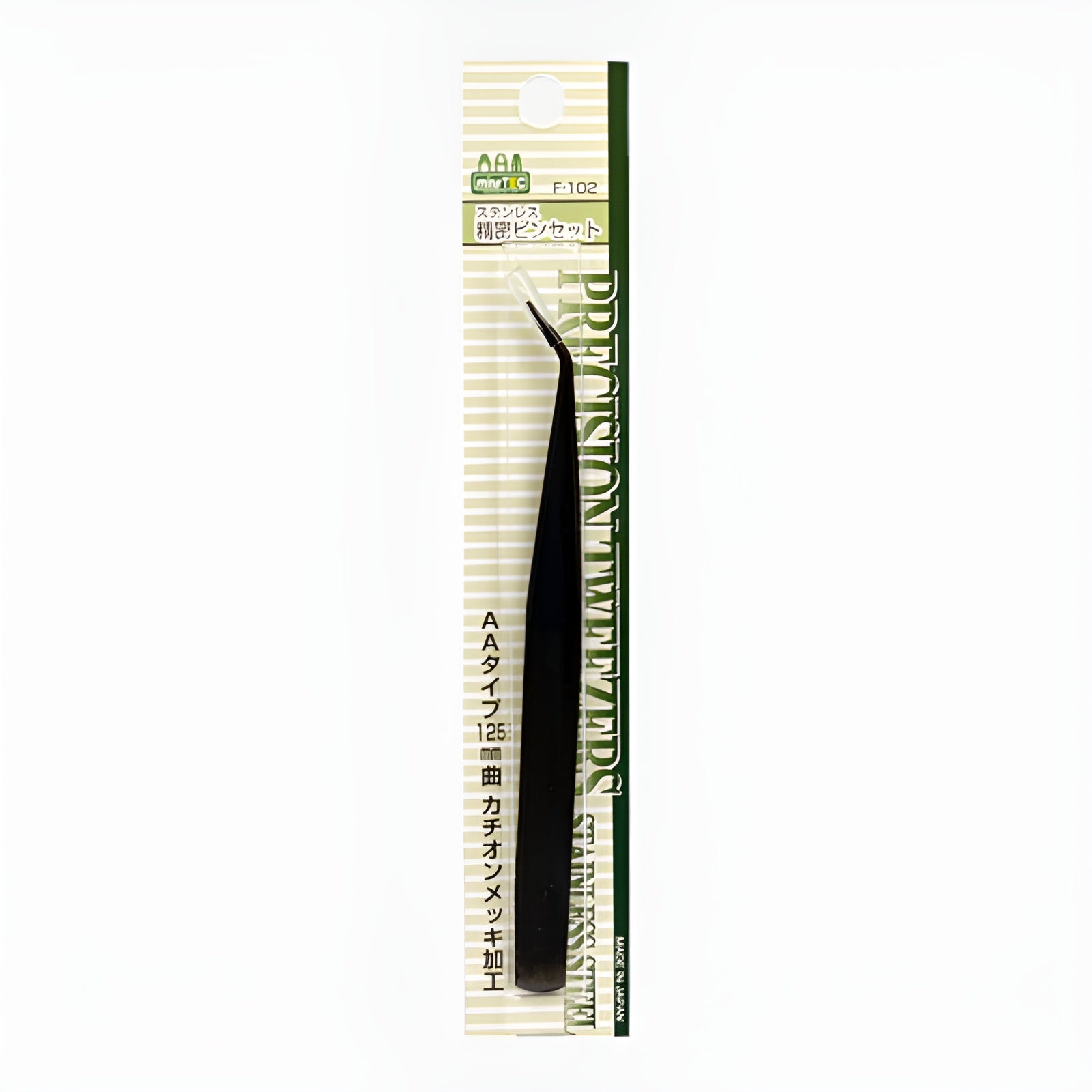 MNEF-102 Angled AA Tweezers with Cation Coating - Just for Collectors