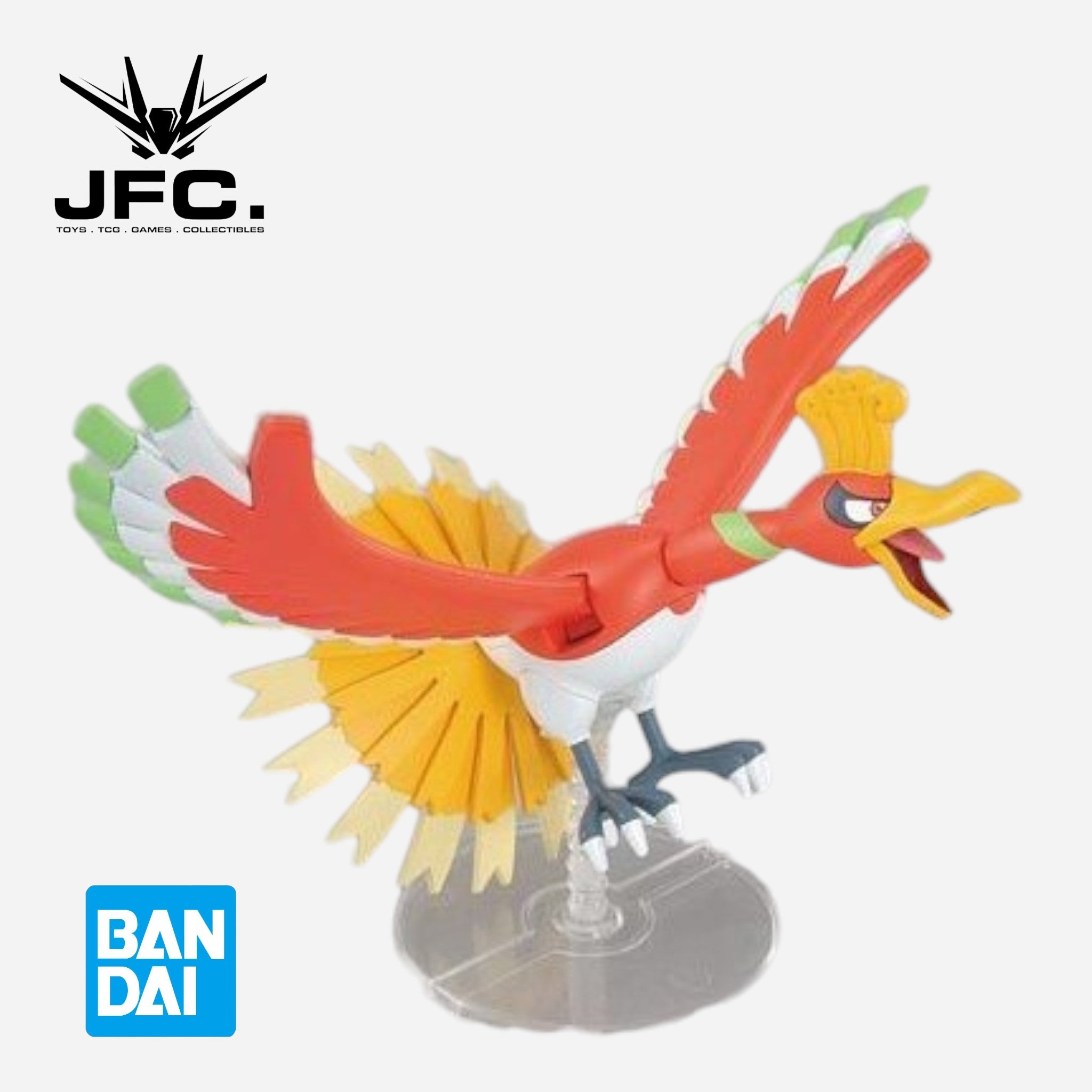 Pokemon Plamo Select Series Ho-Oh Model Kit - Just for Collectors