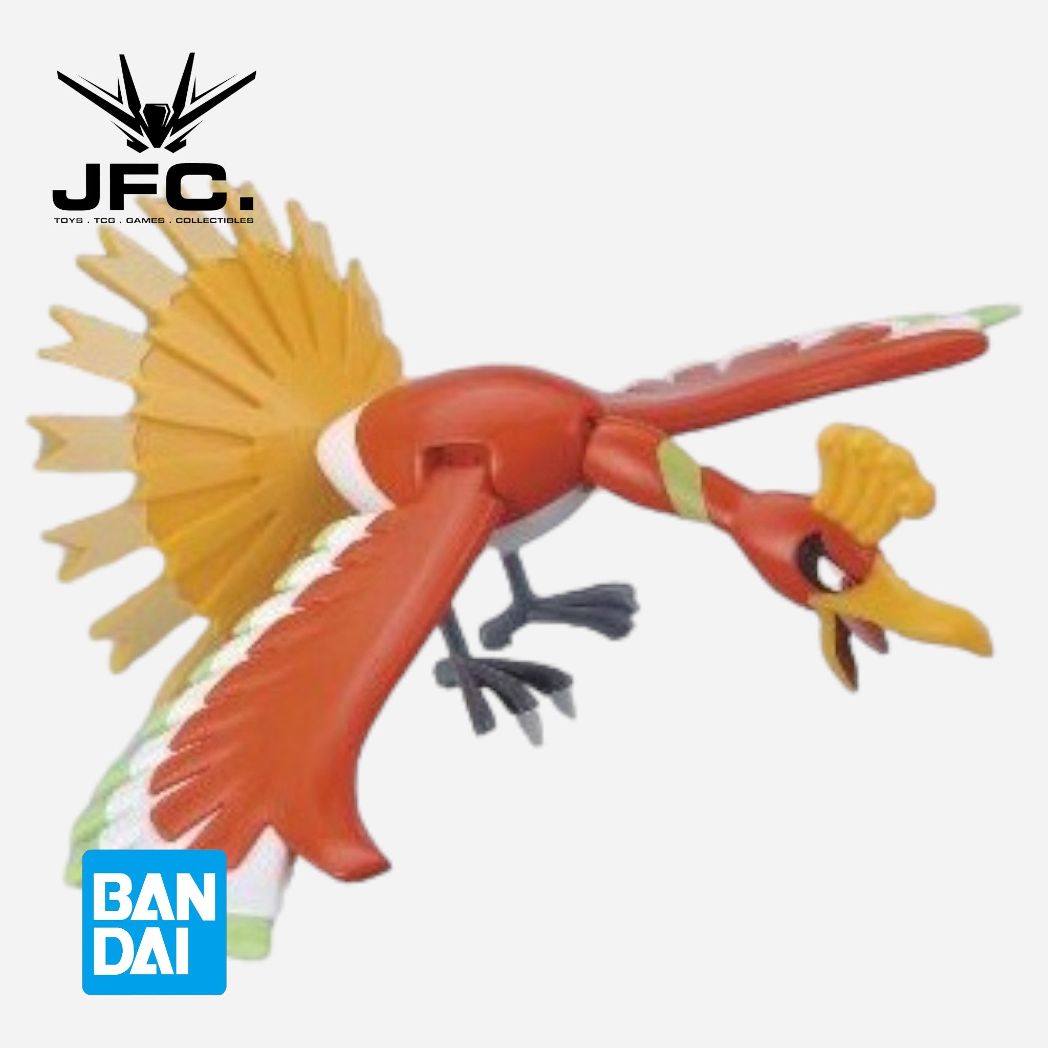 Pokemon Plamo Select Series Ho-Oh Model Kit - Just for Collectors